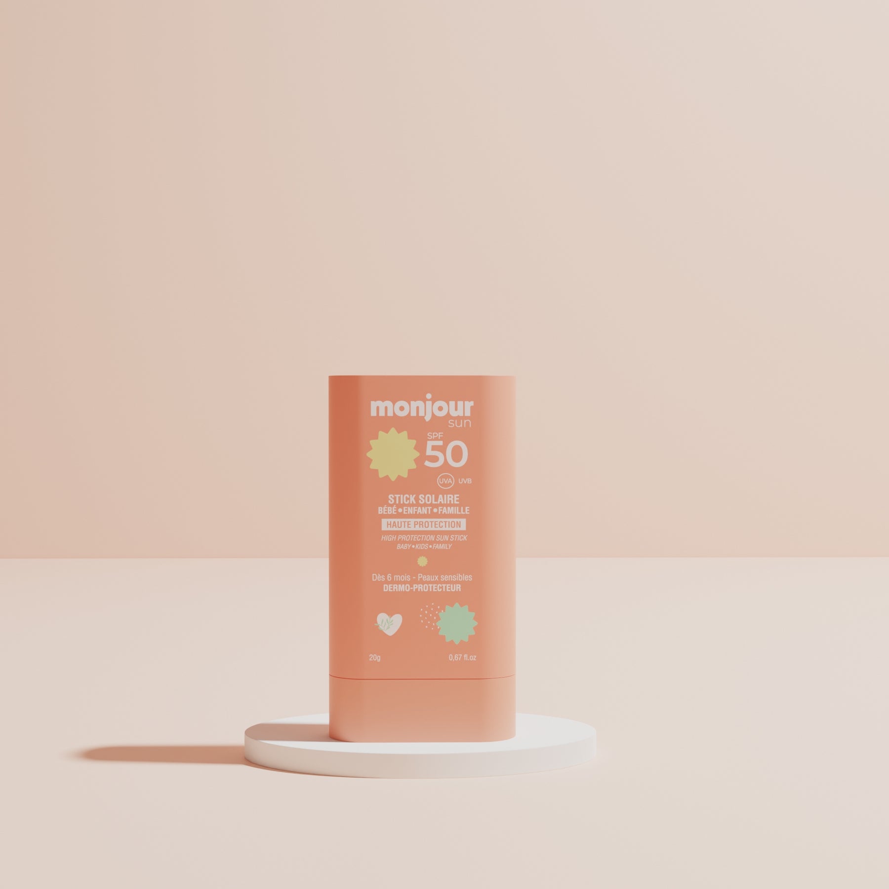 Crème solaire en stick | SPF 50 | Visage & Corps | Monjour – Monjour ...